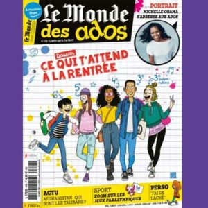 Abonnement Le Monde des Ados pas cher | Avis, prix & tarif magazine
