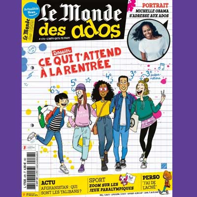 Abonnement Le Monde des Ados pas cher | Avis, prix & tarif magazine