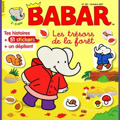 Abonnement magazine Babar pas cher | Avis, prix & tarif magazine Babar