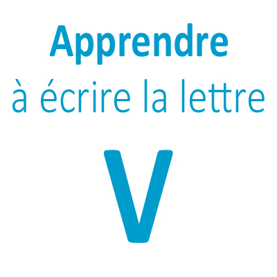 Lettre V | Écriture minuscule / majuscule en script & cursive (attaché ...