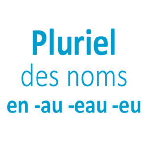 Exercices Le Pluriel des Noms en -au -eau -eu CE1 CE2 CM1 CM2 à ...