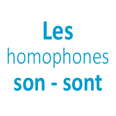 Exercices sur "son - sont" CE1 - CE2 - CM1 - CM2 à imprimer en PDF ...