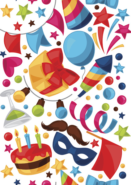 Coloriage fête à imprimer en PDF | Dessins de fêtes faciles & gratuits ...