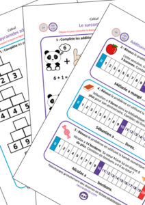 Exercices les additions CP à imprimer en PDF | Leçons & jeux sur l ...