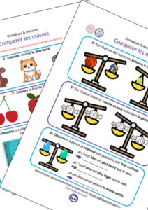 Mesurer et comparer les masses CP - CE1 - CE2 | Leçon & exercices à ...