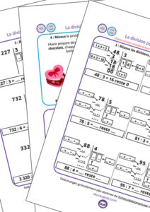 Division posée à un chiffre CE2 - CM1 - CM2 | Leçon & exercices à ...